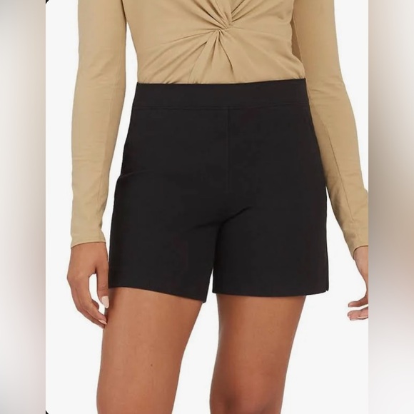 SPANX | Shorts | Spanx Polished 6 On The Go Black Short | Poshmark